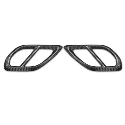 China Dry Carbon Fiber Car Tail Throat Trim Frame for Lexus RC 2015-2019 Year for sale