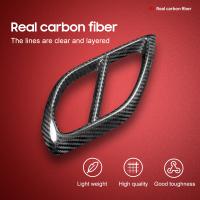 China Dry Carbon Fiber Car Tail Throat Trim Frame for Lexus RC 2015-2019 Year for sale