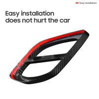 China Dry Carbon Fiber Car Tail Throat Trim Frame for Lexus RC 2015-2019 Year for sale