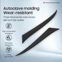 China Dry Carbon Fiber Car Headlight Decoration Strip for Lexus RC 2015-2019 Year for sale