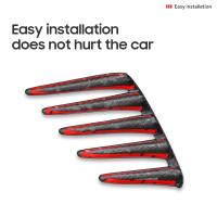 China Dry Carbon Fiber Car Rear Trim Frame for Lexus RC 2015-2019 Year for sale