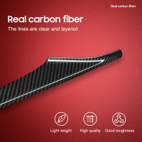 China Dry Carbon Fiber Car Door Panel Decorative Strip for Lexus RC 2015-2019 Year for sale