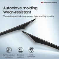 China Dry Carbon Fiber Car Door Panel Decorative Strip for Lexus RC 2015-2019 Year for sale