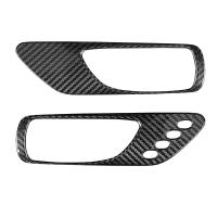 China Dry Carbon Fiber Car Door Inner Handle Frame Decoration for Lexus RC 2015-2019 Year for sale