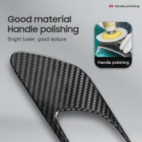 China Dry Carbon Fiber Car Door Inner Handle Frame Decoration for Lexus RC 2015-2019 Year for sale