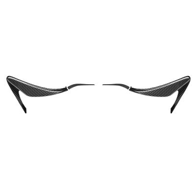 China Dry Carbon Fiber Car Headlamp Brow Strip for Lexus IS 2013-2019 Year IS200t IS250 IS300 IS350 2013-2016 Year for sale