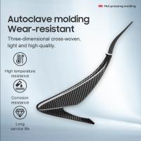 China Dry Carbon Fiber Car Headlamp Brow Strip for Lexus IS 2013-2019 Year IS200t IS250 IS300 IS350 2013-2016 Year for sale