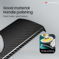 China Dry Carbon Fiber Car Inner Handle Frame Cover for Lexus IS 13-19 Year for sale