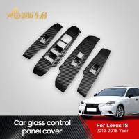 China Dry Carbon Fiber Car Glass Control Panel Cover for Lexus IS 2013-2018 Year for sale
