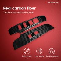 China Dry Carbon Fiber Car Glass Control Panel Cover for Lexus IS 2013-2018 Year for sale
