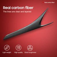 China Dry Carbon Fiber Car Shift Panel Side Trim Cover for Lexus IS 13-19 Year for sale