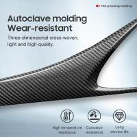 China Dry Carbon Fiber Car Shift Panel Side Trim Cover for Lexus IS 13-19 Year for sale