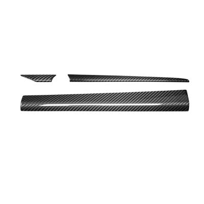China Dry Carbon Fiber Car Passenger Storage Box Decoration Cover for Lexus IS 2013-2019 Year for sale