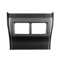 China Dry Carbon Fiber Car Rear Air Outlet Frame Cover for Lexus IS RC 2013-2018 Year Glossy Black for sale