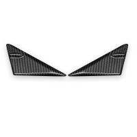 China Car Front Door Triangulation Trim Frame 2 PCS for Lexus RC 2015-2019 Year Carbon Fiber Glossy Black Car Accesorios for sale