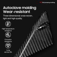 China Car Front Door Triangulation Trim Frame 2 PCS for Lexus RC 2015-2019 Year Carbon Fiber Glossy Black Car Accesorios for sale
