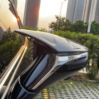 China For Lexus Carbon Horn Mirror Cover 2019 Seventh Generation Lexus RC F Carbon RC300 RC200 IS IS350 LC ES ES300  Style Auto Parts for sale