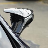 China For Lexus Carbon Horn Mirror Cover 2019 Seventh Generation Lexus RC F Carbon RC300 RC200 IS IS350 LC ES ES300  Style Auto Parts for sale