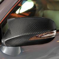China For Lexus IS250 Accessories Carbon Fiber Rearview Mirror Cover for Lexus IS F IS250 IS250C IS300 ES ES240 ES350 2008-2011 Lexus for sale