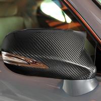 China For Lexus IS250 Accessories Carbon Fiber Rearview Mirror Cover for Lexus IS F IS250 IS250C IS300 ES ES240 ES350 2008-2011 Lexus for sale