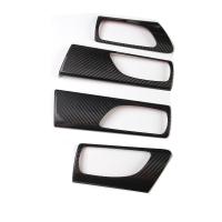 China Lexus IS F Carbon Accessories Inner Door Handle Button Frame Cover for Lexus IS250 IS F Sport IS300 IS350 Auto Parts Interior for sale