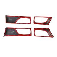 China Lexus IS F Carbon Accessories Inner Door Handle Button Frame Cover for Lexus IS250 IS F Sport IS300 IS350 Auto Parts Interior for sale