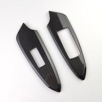 China Lexus Carbon Accessories Carbon Fiber Window Switch Lift Lock Panel Trim for Lexus RC F RC200t RC300 RC350 Interior Wholesale for sale