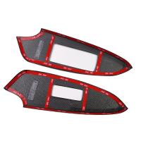 China Lexus Carbon Accessories Carbon Fiber Window Switch Lift Lock Panel Trim for Lexus RC F RC200t RC300 RC350 Interior Wholesale for sale