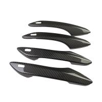 China Carbon Fiber Door Handle Cover Trims for Lexus RX NX NX200t NX300 RX300 RX350 Car ExteriorAccessories Automotive Parts for sale