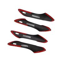China Carbon Fiber Door Handle Cover Trims for Lexus RX NX NX200t NX300 RX300 RX350 Car ExteriorAccessories Automotive Parts for sale