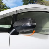 China Lexus LM Carbon Fiber Rearview Mirror Cover for LM300 Toyota Corolla Cross Alphard Crown Vellfire SIENNA Granvia Highlander RAV4 for sale