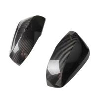 China Lexus LM Carbon Fiber Rearview Mirror Cover for LM300 Toyota Corolla Cross Alphard Crown Vellfire SIENNA Granvia Highlander RAV4 for sale