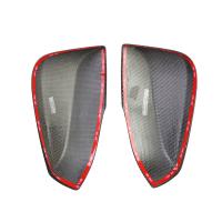 China Lexus LM Carbon Fiber Rearview Mirror Cover for LM300 Toyota Corolla Cross Alphard Crown Vellfire SIENNA Granvia Highlander RAV4 for sale
