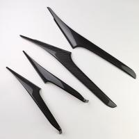 China Carbon Fiber  Door Handle Armrest Panel Cover Trim for Lexus IS250 IS300 IS350 Automotive Interior Accessories for sale