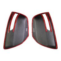China Carbon Fiber Rearview Mirror Cap for Toyota PRADO VX TX SX Land Cruise 200 LC200 Offroad 4x4 Accessories Upgrade Mirror Cover for sale
