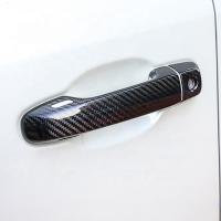 China Carbon Fiber Door Handle Cover for TOYOTA PRADO GX VX Land Cruise 200 LC200 4x4 Accessories Offroad Car Exterior Products for sale