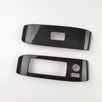 China Carbon Fiber Door Glass Button Control Switch Panel for Toyota Alphard Crown Vellfire 30 MPV Accessories Interior Factory Outlet for sale