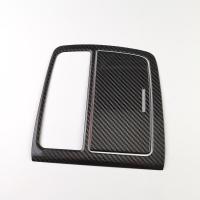 China Carbon Fiber Dashboard Panel Gear Shift Frame Cup Storage Board for Toyota Alphard Crown Vellfire 30 MPV Interior Accessories for sale
