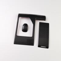 China Carbon Fiber Dashboard Panel Gear Shift Frame Cup Storage Board for Toyota Alphard Crown Vellfire 30 MPV Interior Accessories for sale
