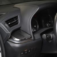 China Carbon Fiber Middle Screen Front Dashboard Cover for Toyota Alphard Crown Vellfire 30 MPV Interior Accessories Left/Right Drive for sale