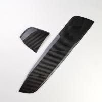 China Carbon Fiber Middle Screen Front Dashboard Cover for Toyota Alphard Crown Vellfire 30 MPV Interior Accessories Left/Right Drive for sale