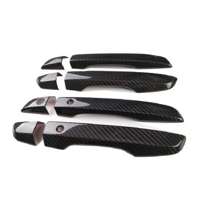 China Carbon Fiber Door Handle Cover for HONDA Civic Accessories Tenth Generation Civic Type R FK8 16-20 Car Exterior Accessories for sale