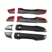 China Carbon Fiber Door Handle Cover for HONDA Civic Accessories Tenth Generation Civic Type R FK8 16-20 Car Exterior Accessories for sale