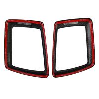 China Carbon Fiber Hood Light Frame for AMG G63 Mercedes W464 W463A Brabus G500 G65 4x4 Accessories Front Headlight Frame Car Exterior for sale