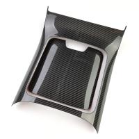 China W223 Carbon Fiber Interior Center Screen Middle Gear Shift Panel for Maybach S480 Mercedes S Class 2021 AMG S400L AMG S450L for sale