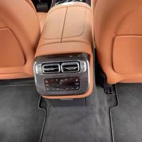 China Mercedes W223 Carbon Fiber Rear Seat Air Outlet Vent Cover for Maybach S480 S Class S400L AMG S450L Carbon Interior Accessories for sale