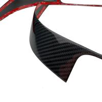China W223 Carbon Fiber Car Seat Rear Display Trim Interior Accessories for Maybach S480 AMG S400L S450L Mercedes S Class 2021 for sale