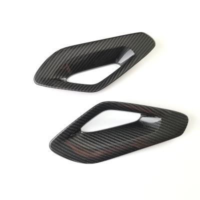 China Carbon Fiber Gear Side Triangle Armrest for Mercedes AMG GLS GLE GLS450 GLE350 W167 Carbon Interior Accessories Factory Outlet for sale
