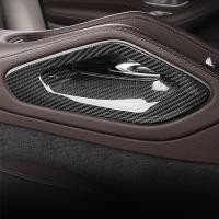 China Carbon Fiber Gear Side Triangle Armrest for Mercedes AMG GLS GLE GLS450 GLE350 W167 Carbon Interior Accessories Factory Outlet for sale