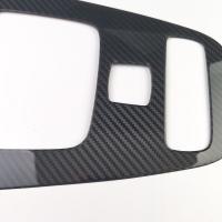 China Carbon Fiber Interior Accessories Middle Gear Shift Panel Center Control Cover for Mercedes Benz W167 GLE GLS GLE350 GLS450 for sale